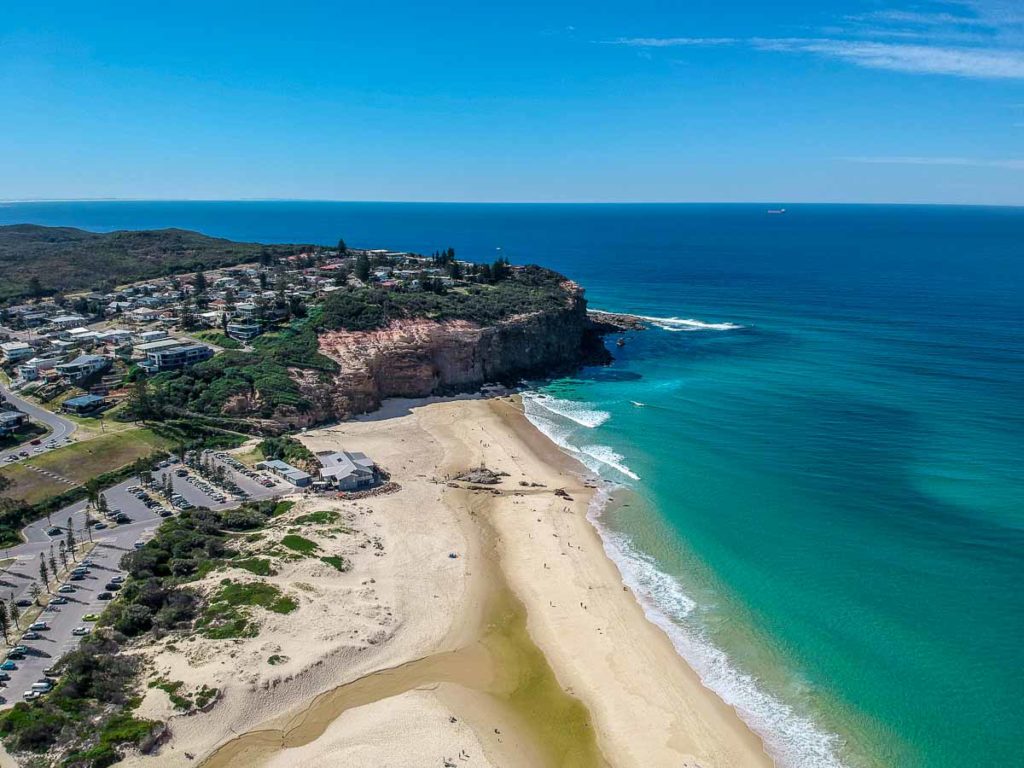Redhead Beach and Awabakal Nature Reserve Drone Photography ...